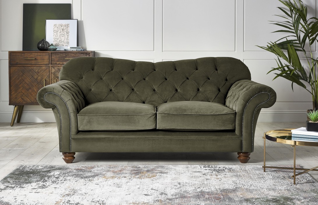 1.5 Seater | Drummond Fabric Sofa | Handcrafted British Fabric Sofas ...